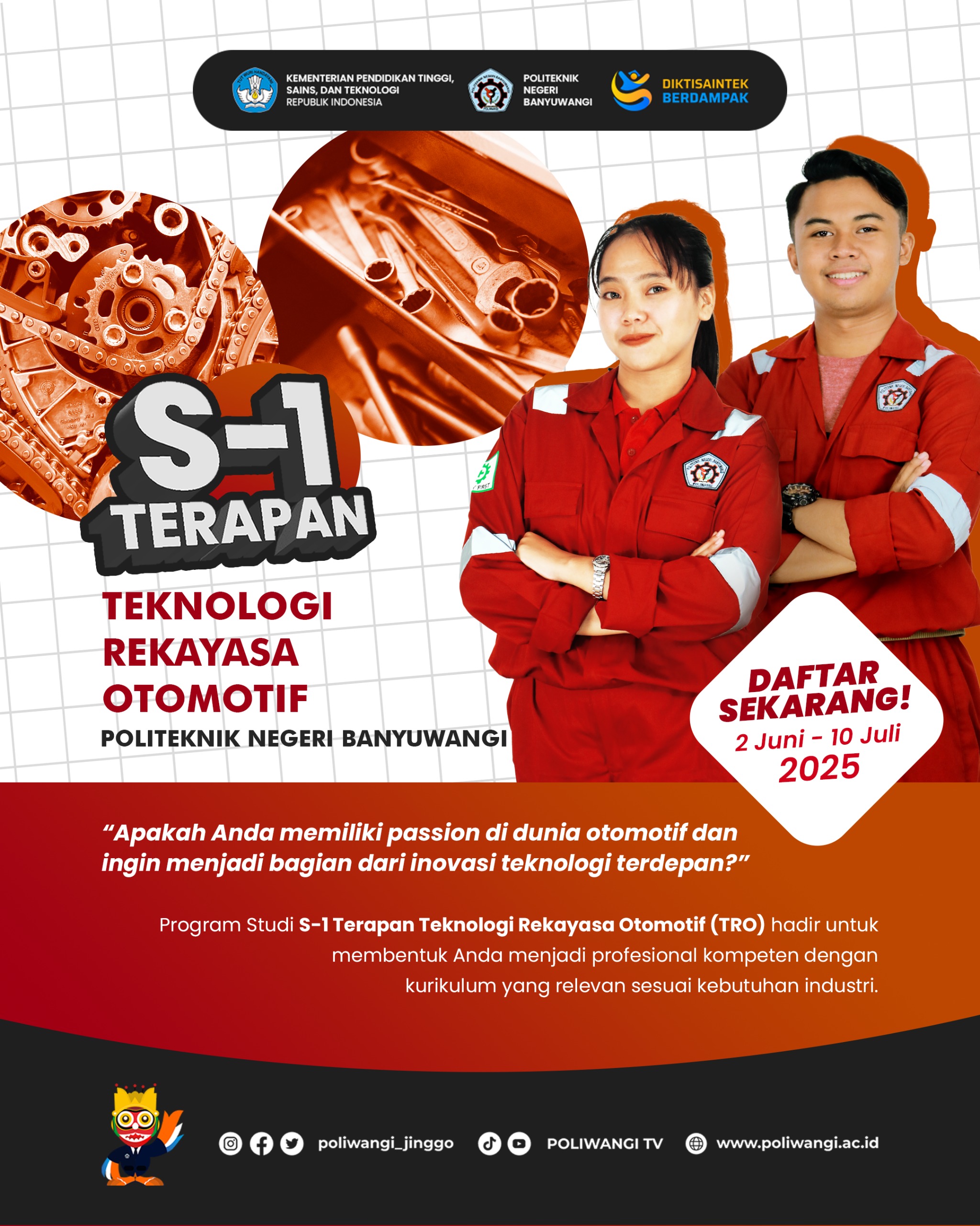 Mengenal Program Studi Sarjana Terapan Teknologi Rekayasa Otomotif ...